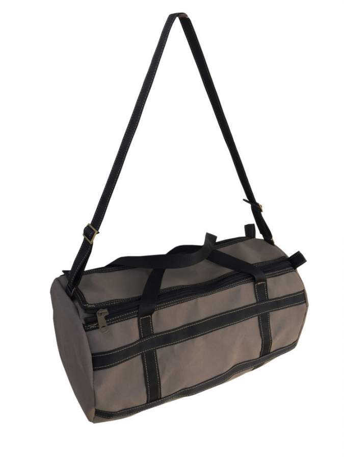 Heritage Canvas Barrel Bag