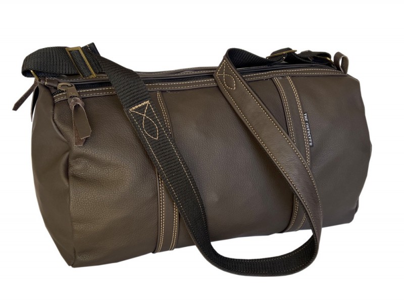 Heritage Leather Barrel Bag