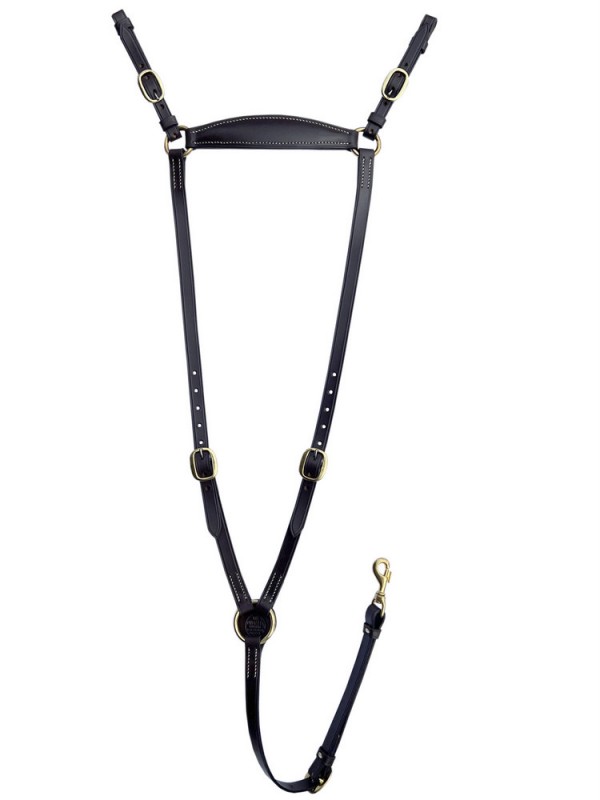 Deluxe Stockman Leather Breastplate